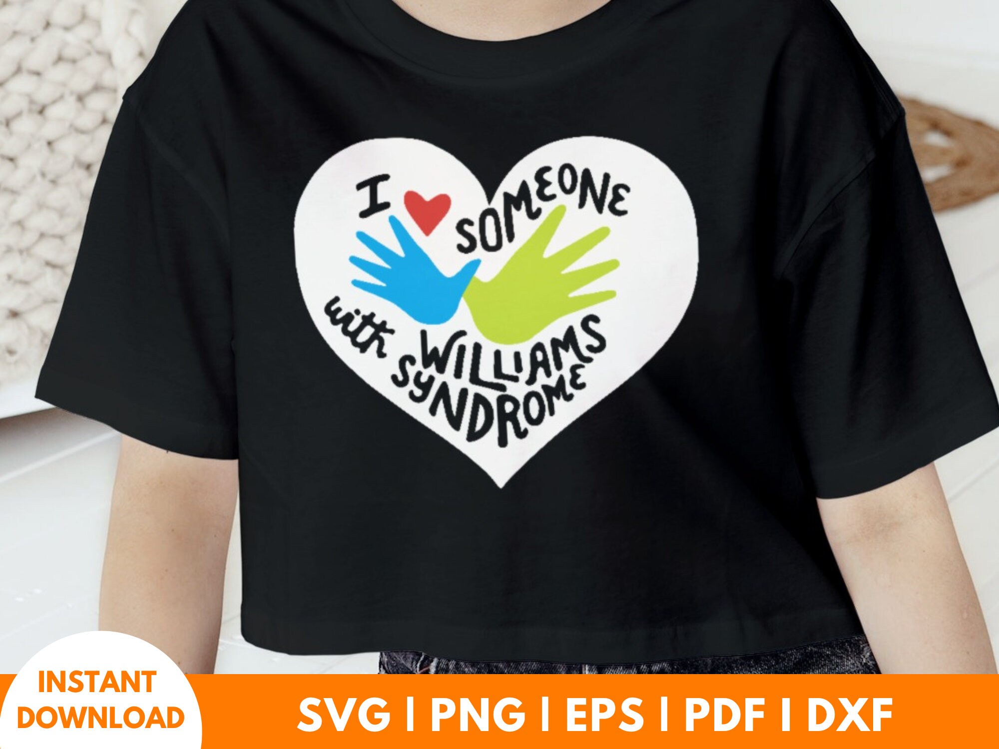 Williams Syndrome Shirt SVG Tank Top Hoodie SVG Williams Sydrome ...