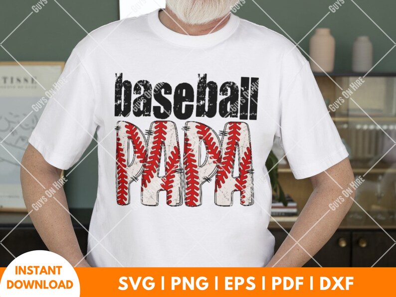 Baseball Papa Svg, Fun Gift for Papa Svg, My Favorite Players Call Me ...
