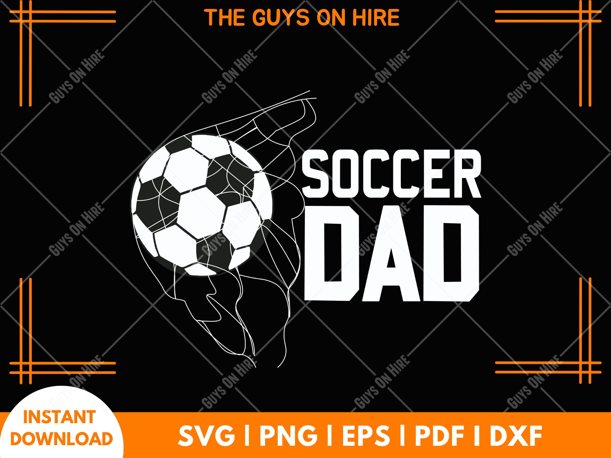 Soccer Dad SVG Files, Soccer Dad Cut Files, Soccer Dad Vector Soccer ...