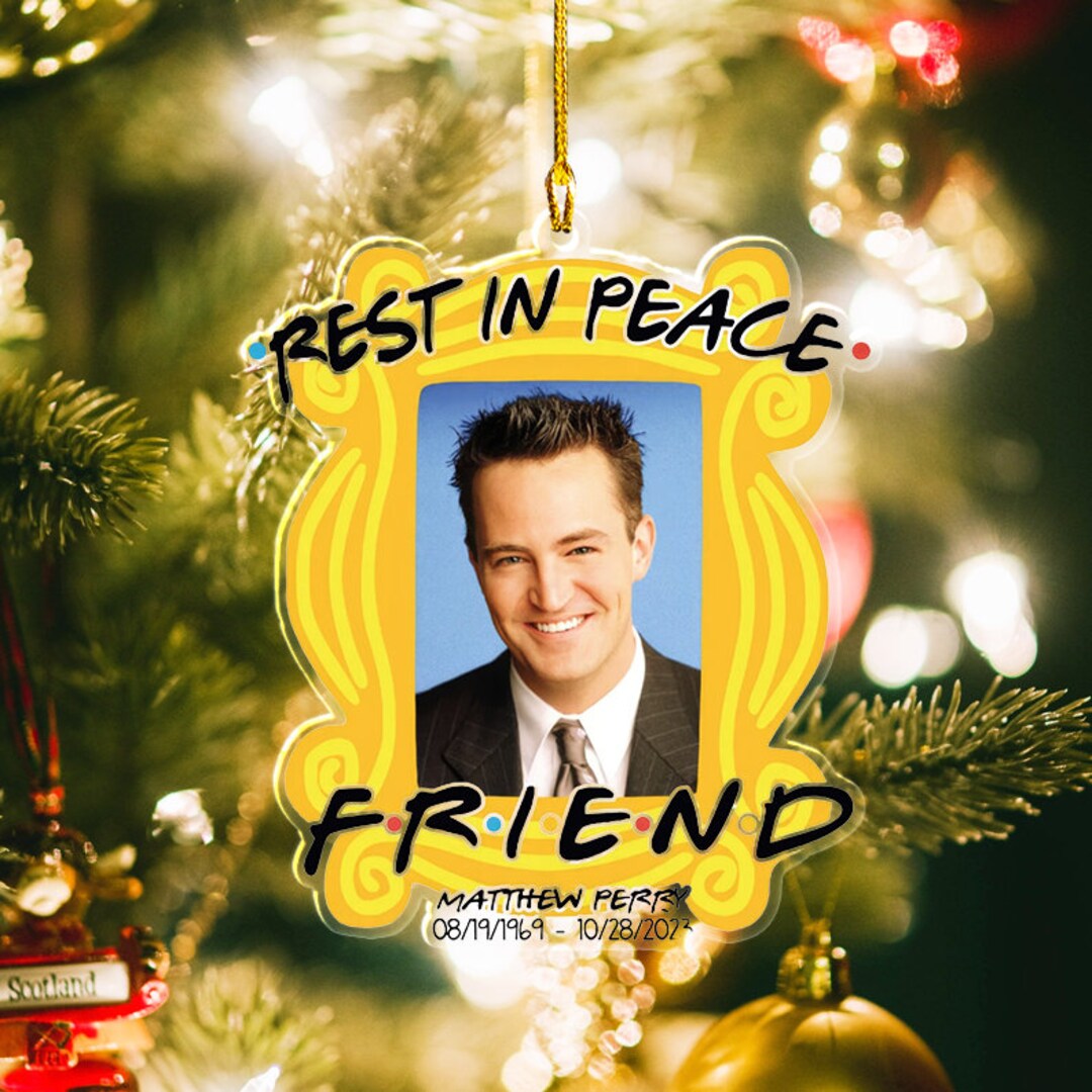 RIP Matthew Perrychandler Bing Love Ornament Memory of - Etsy