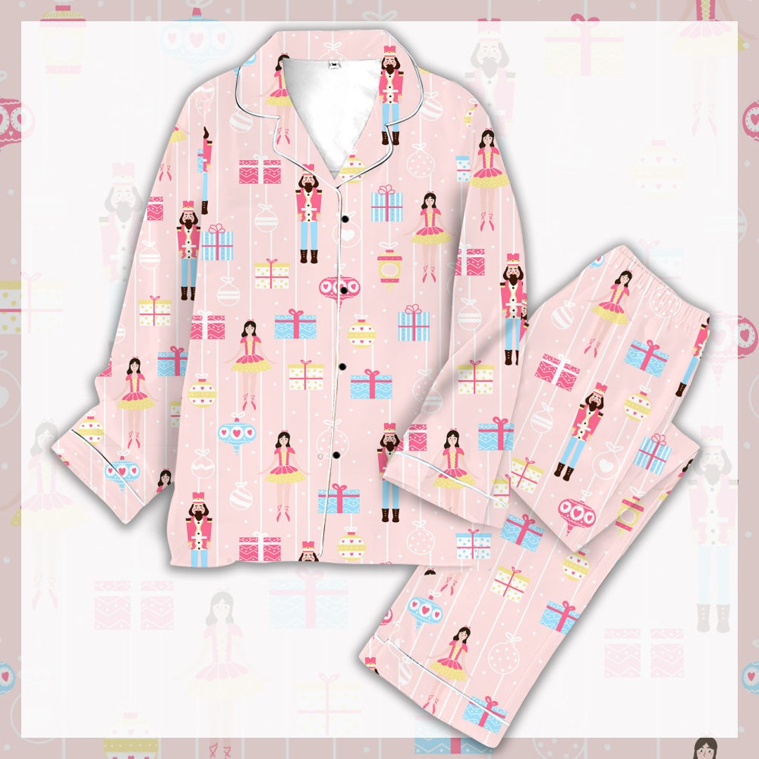Christmas Nutcracker Ballet Pajama Set Christmas Nutcracker - Etsy