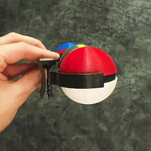 Pokeball Cosplay Prop With Belt Clip - Etsy
