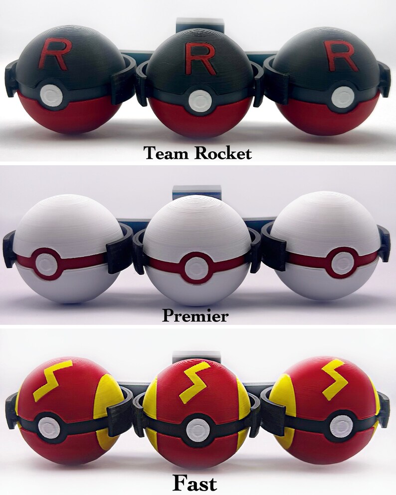 Pokeball Cosplay Prop With Belt Clip - Etsy