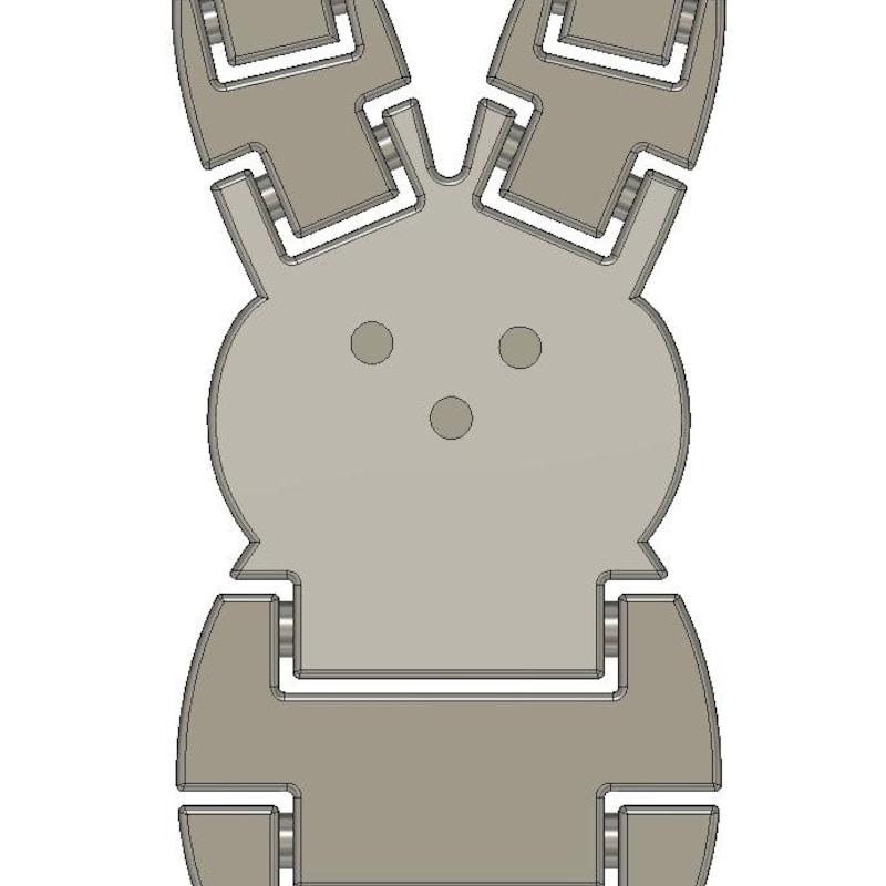 3d Print Peep Bunny - Etsy