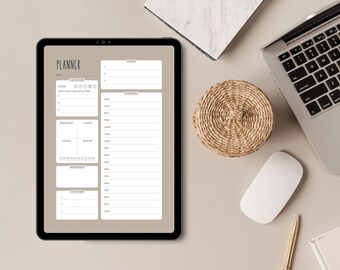 THE EVERYTHING PLANNER - Digital Planner, Goodnotes Planner, Wellness ...