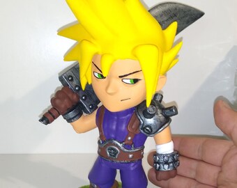 Cloud Strife Stl Files 3d Print Ready - Etsy