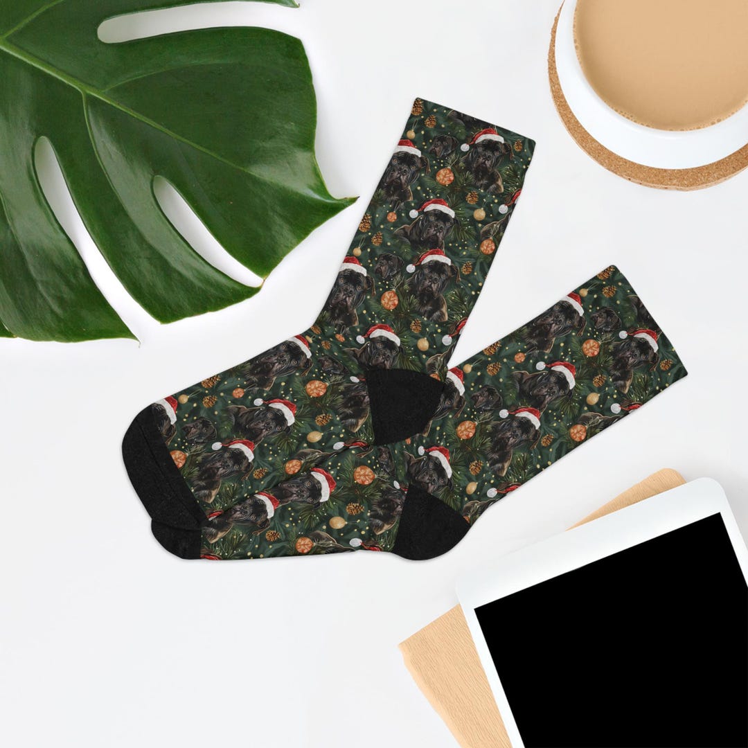 Cane Corso Eco-friendly Socks | Cane Corso Premium Crew Socks | Cane ...