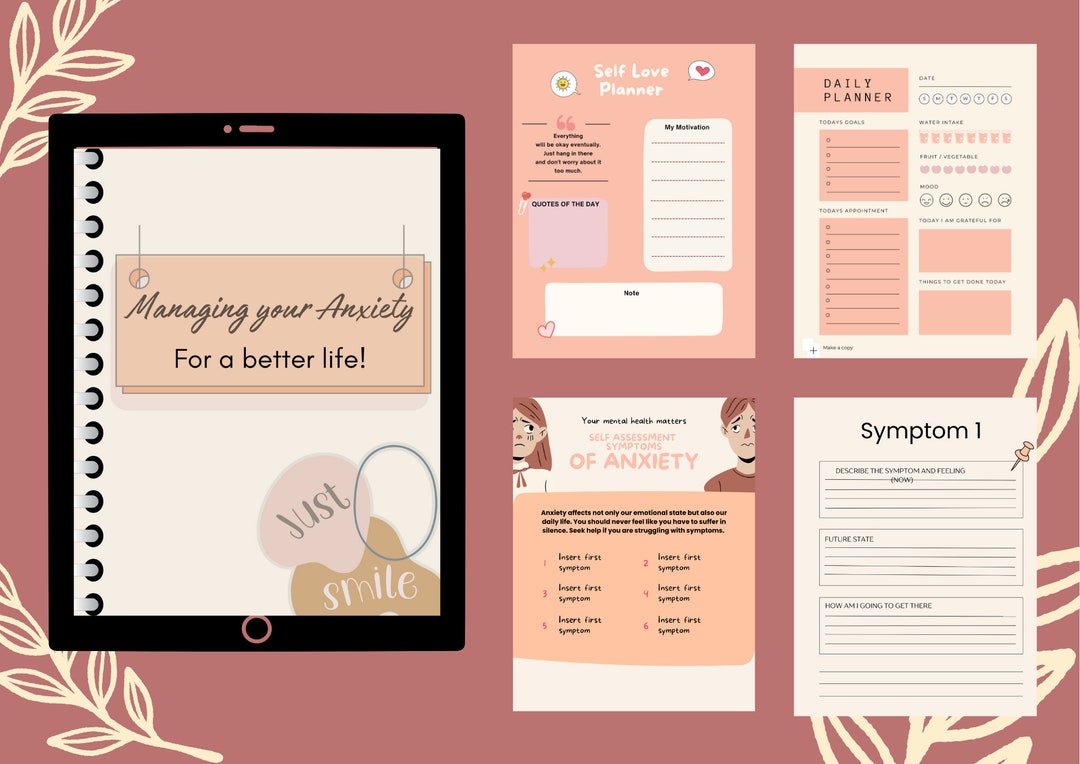 Improve Mental Health Template Anxiety Management Template Manage Your ...