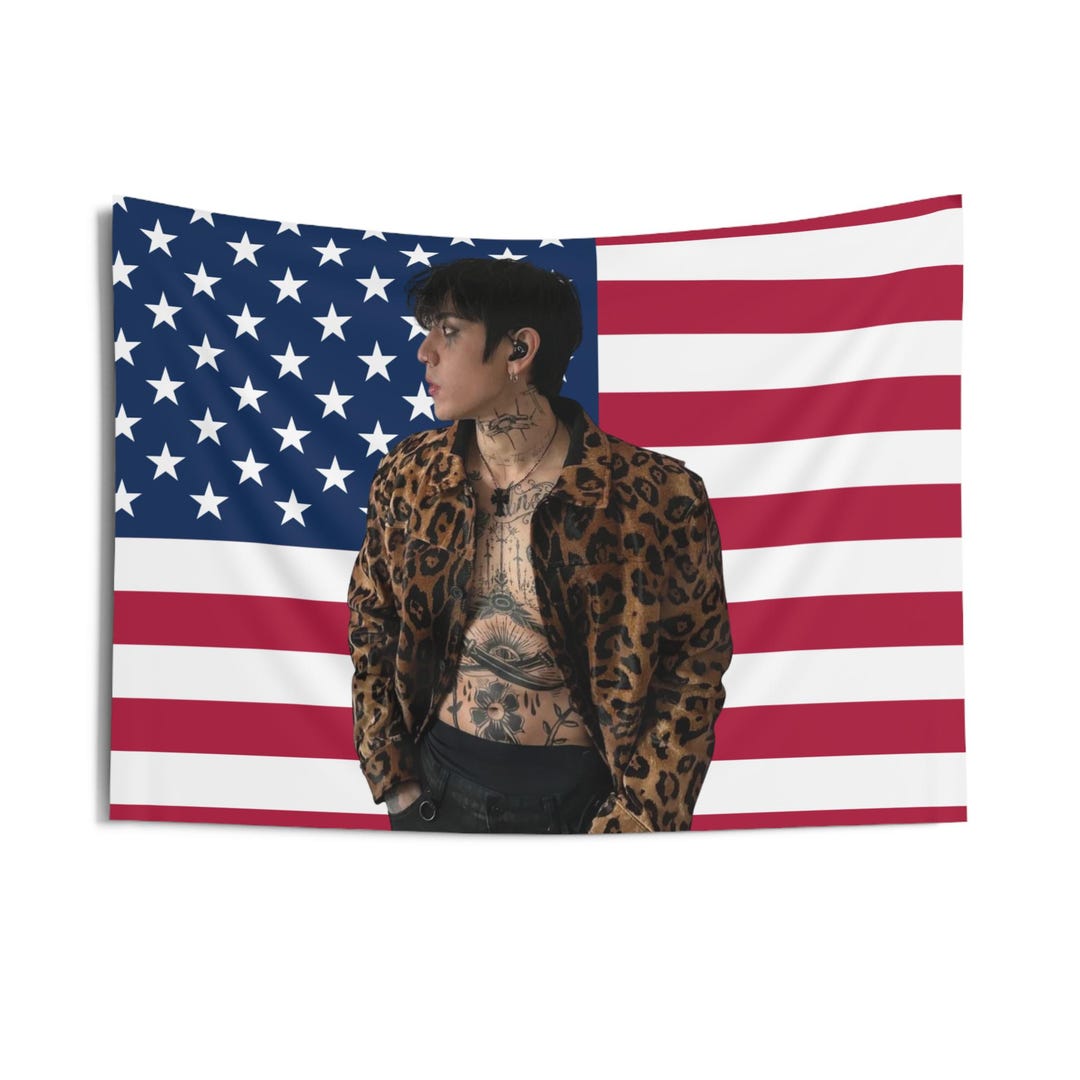 Dpr Ian Christian Yu Flag Banner,dpr Ian American Flag Tapestry, Dpr ...