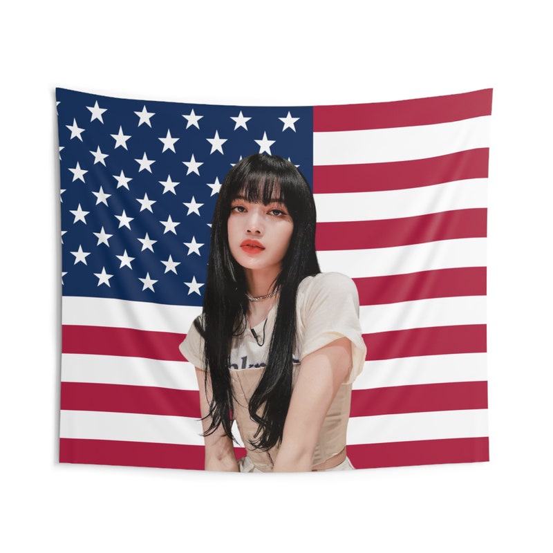 Pink Custom American Flag - Etsy