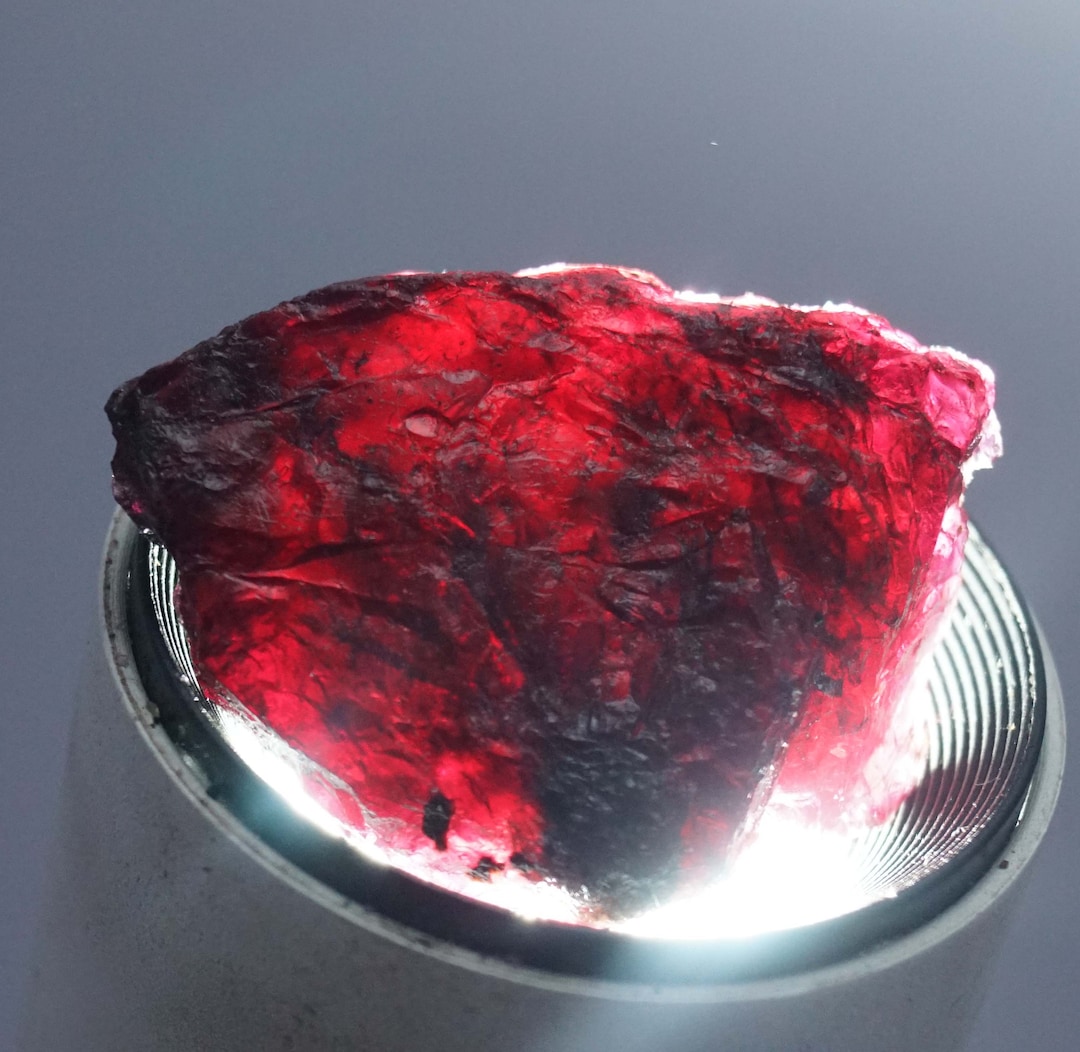 Very Rare Natural Red Painite Rough Unheated 250 Ct Burmese Facet ...
