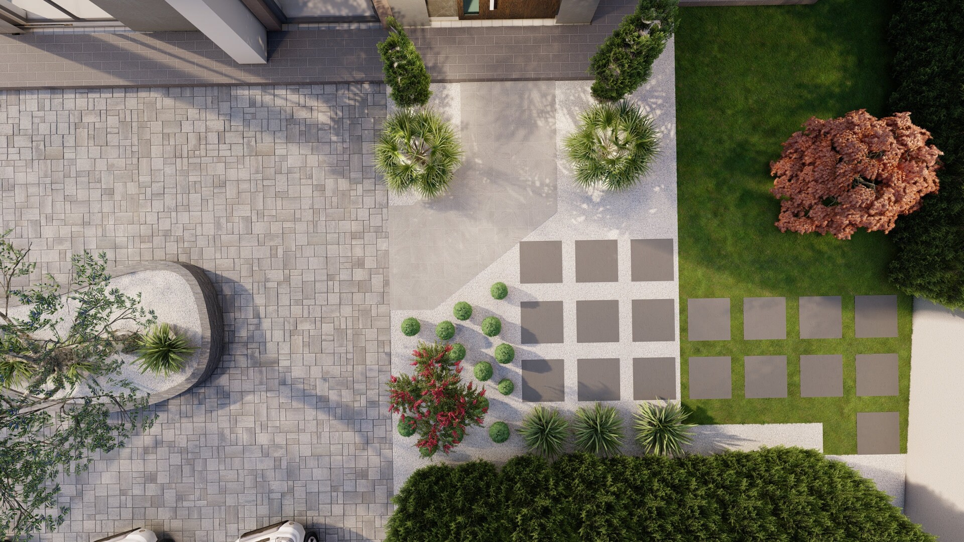 Online Backyard Design, Backyard 3D Rendering, 3d Rendering, Custom ...