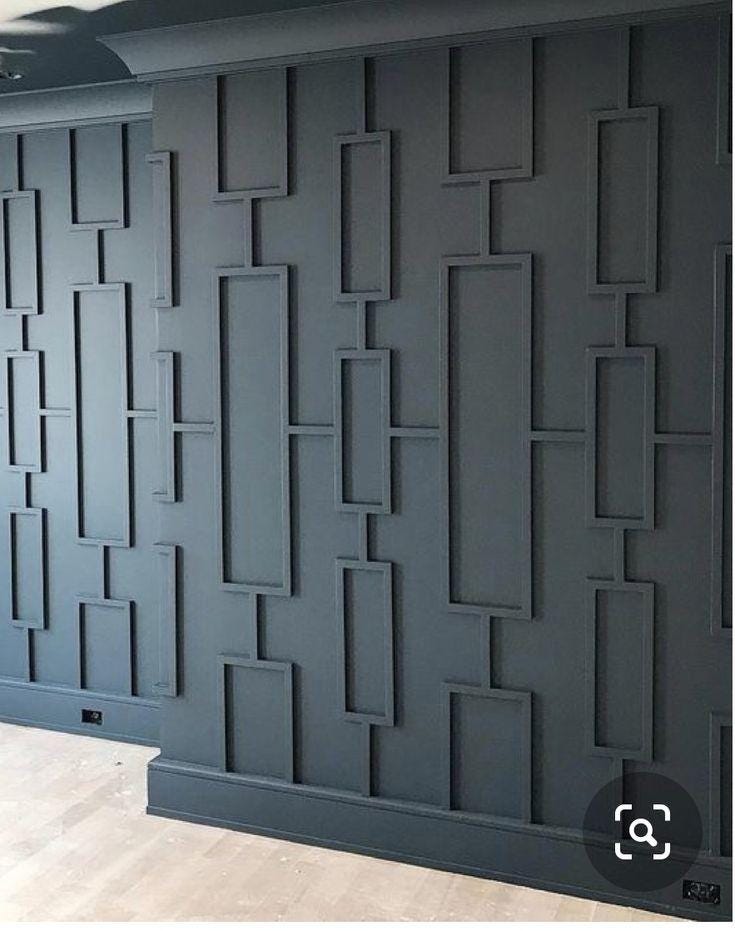Custom Accent Wall Design Plans, Trim Wall Blueprints (digital Download ...