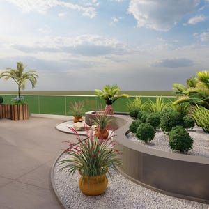 Custom 3D Garden Design Rendering, Terrace & Backyard (digital Delivery ...