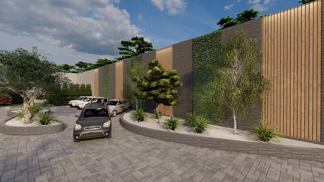 Online Backyard Design Backyard 3D Rendering 3d Rendering - Etsy