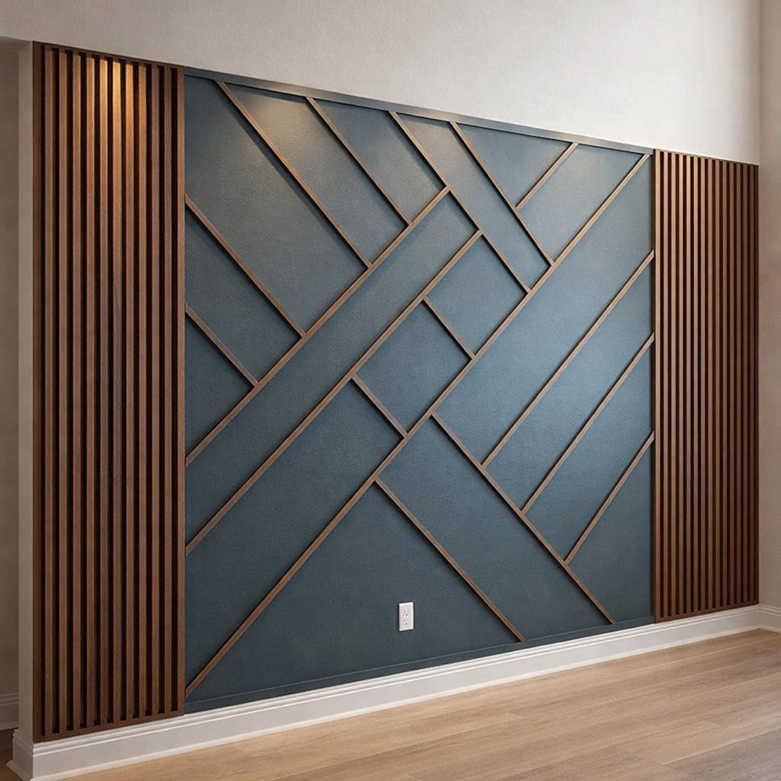Customized Accent Wall Plans, Amazing Wall Design, Trim Wall Design ...