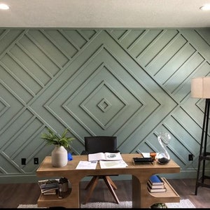 Customized Accent Wall Plans, Amazing Wall Design, Trim Wall Design ...