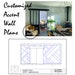 Customized Accent Wall Plans, Amazing Wall Design, Trim Wall Design ...