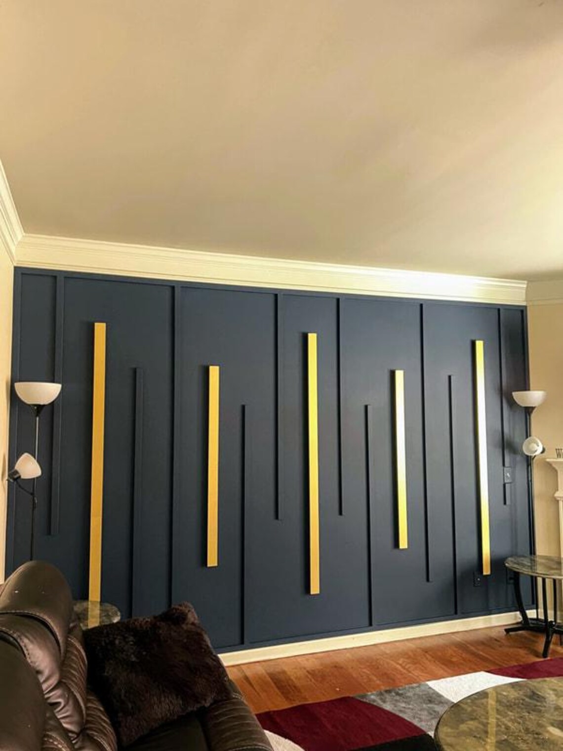 Custom Accent Wall Design Plans, Trim Wall, Blueprints (digital ...