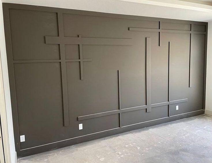 Custom Accent Wall Design Plans, Trim Wall Blueprints (digital Download ...