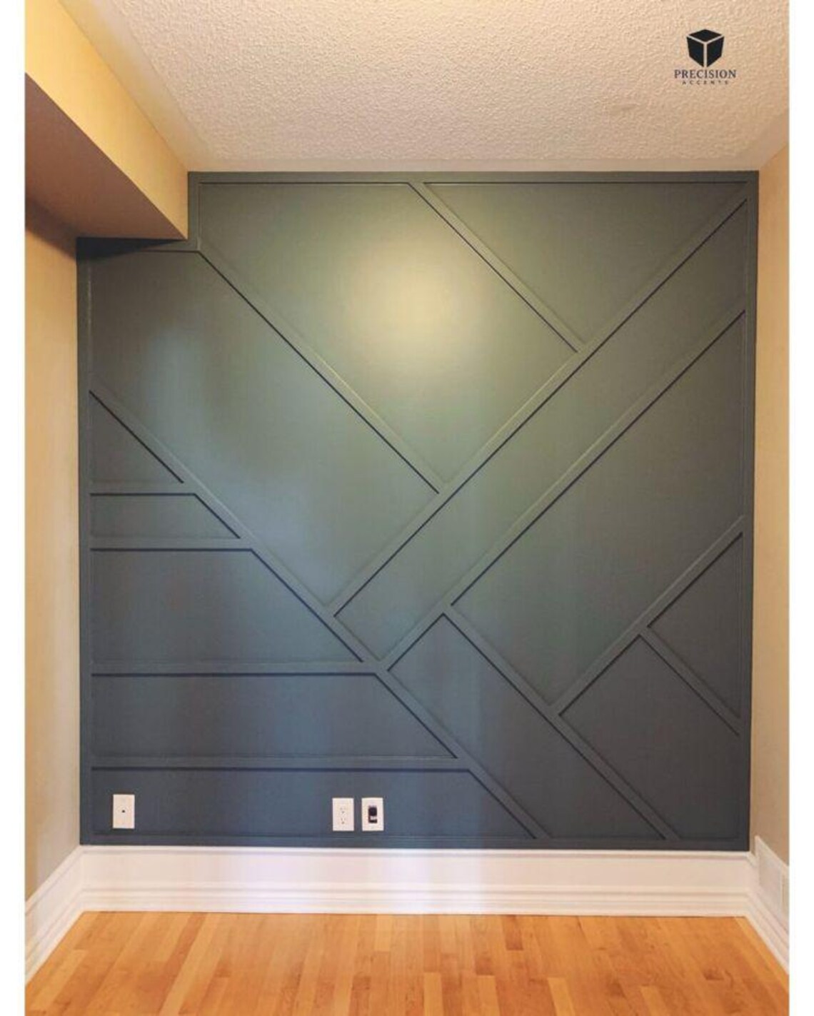 Customized Accent Wall Plans, Amazing Wall Design, Trim Wall Design ...