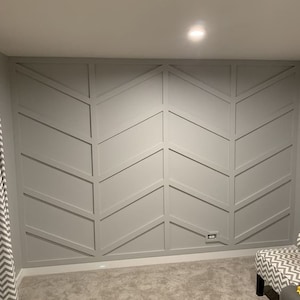 Customized Dimensional Accent Wall Plans – Stunning Wall & Trim Design ...