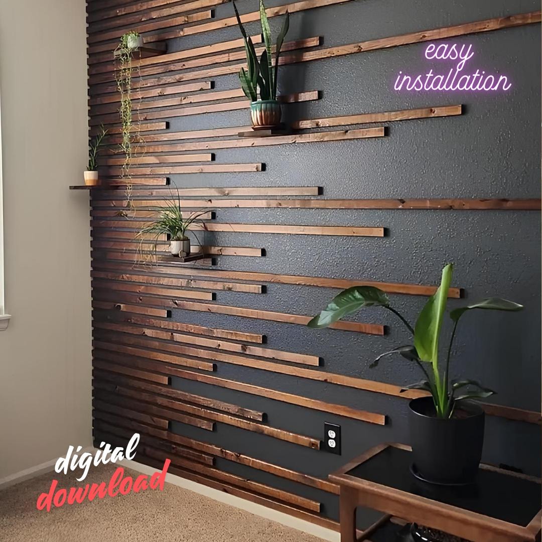 Customized Accent Wall Plans, Amazing Wall Design, Trim Wall Design ...