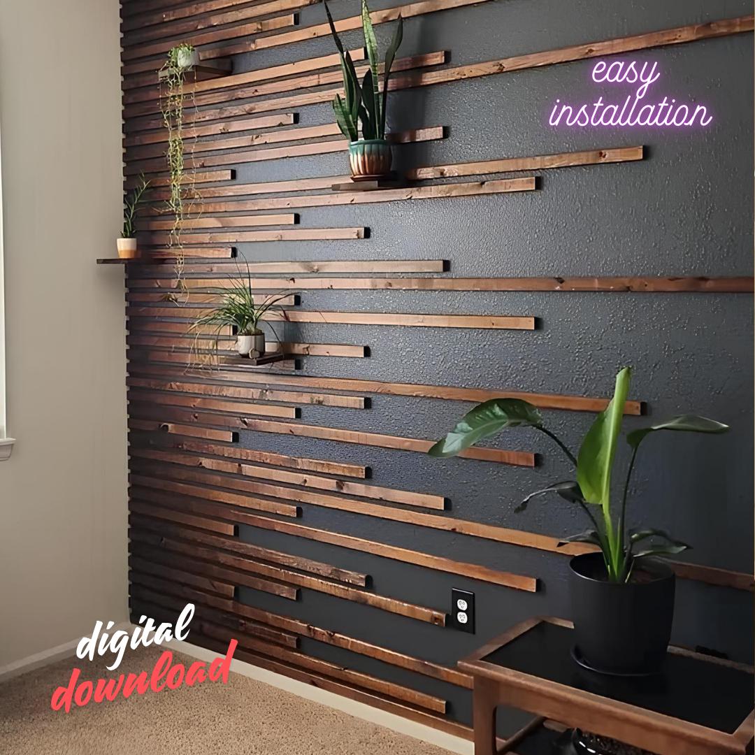 Customized Accent Wall Plans, Amazing Wall Design, Trim Wall Design ...