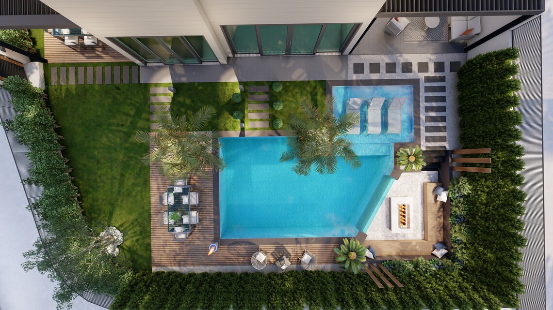 Backyard Design ,landscape Design ,garden Design, Garden Rendering ...