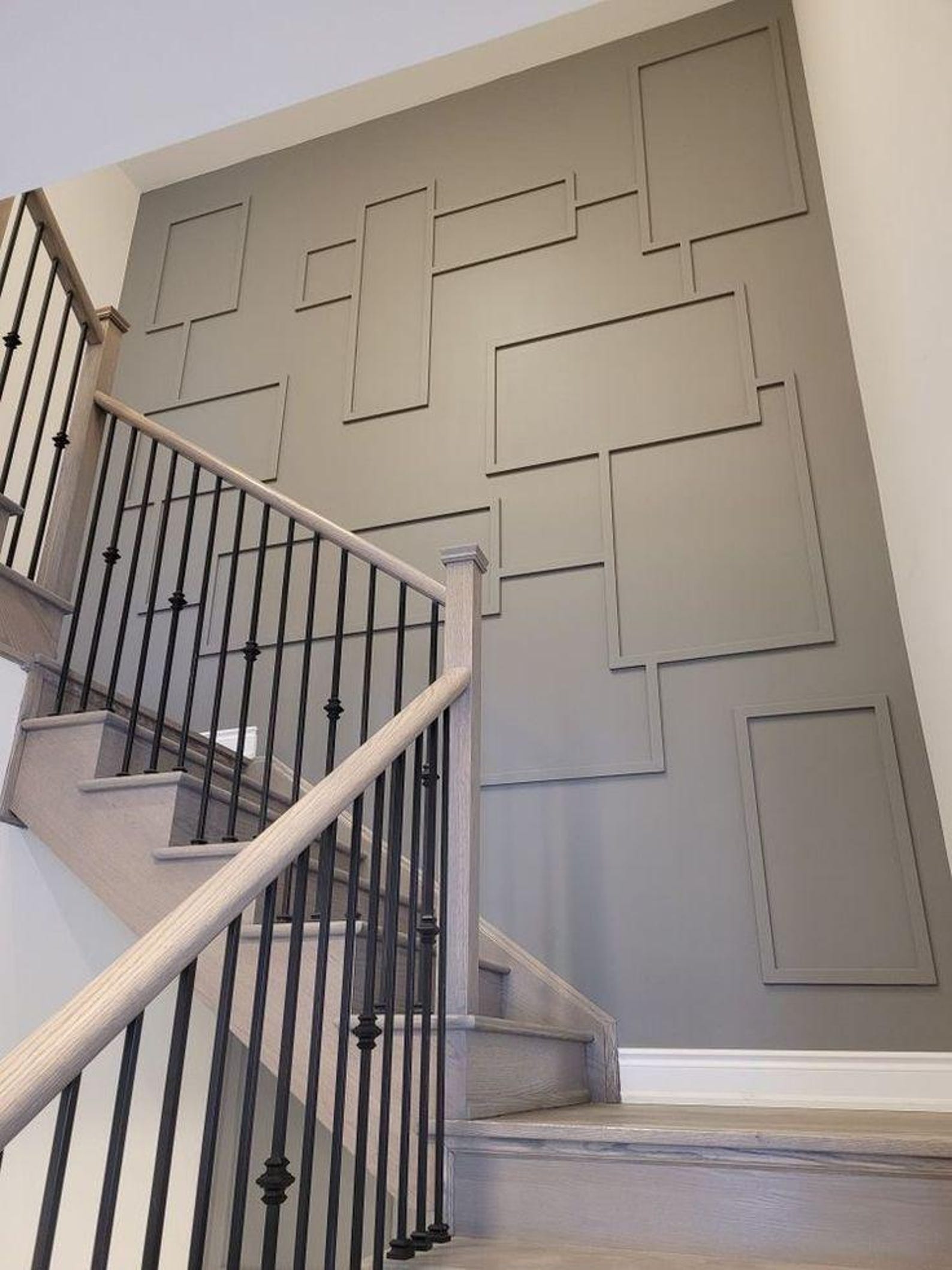Custom Accent Wall Design Plans, Unique Trim Wall (digital Download) - Etsy