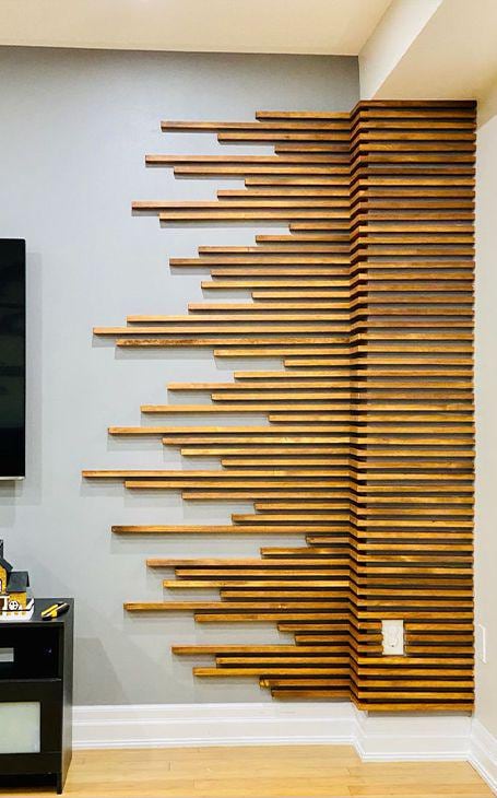 Customized Accent Wall Plans, Amazing Wall Design, Trim Wall Design ...