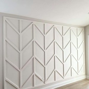 Customized Accent Wall Plans, Amazing Wall Design, Trim Wall Design ...