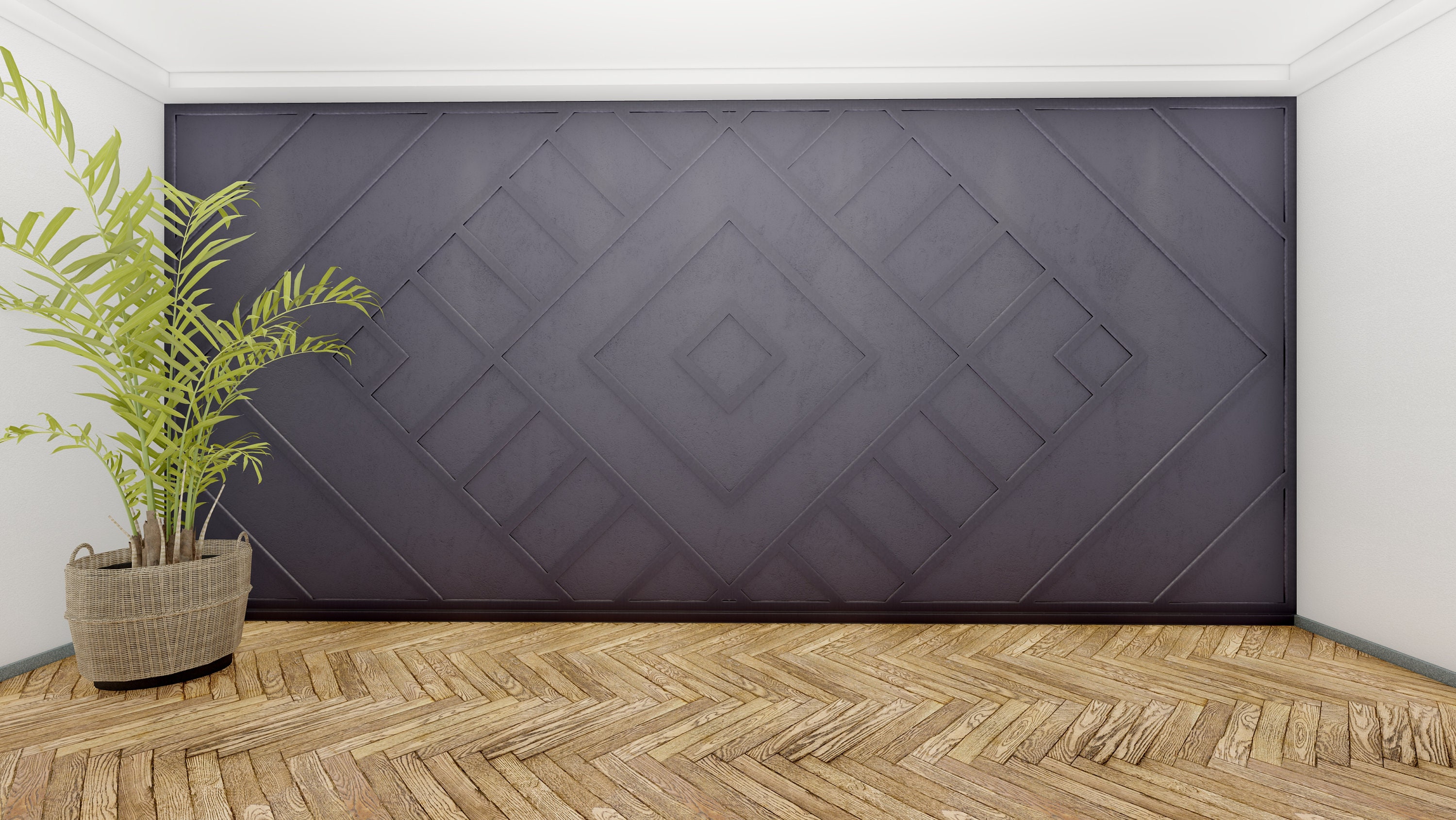 Customized Accent Wall Plans, Amazing Wall Design, Trim Wall Design ...