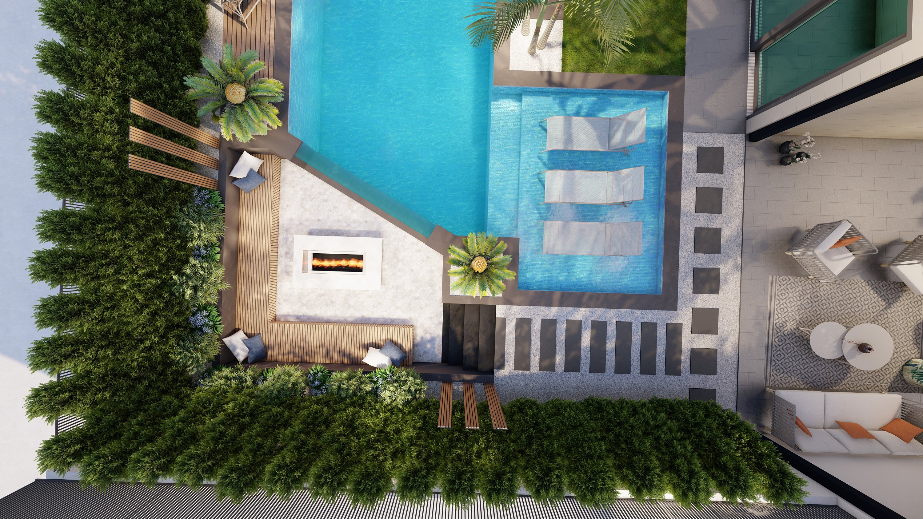 Backyard Design ,landscape Design ,garden Design, Garden Rendering ...