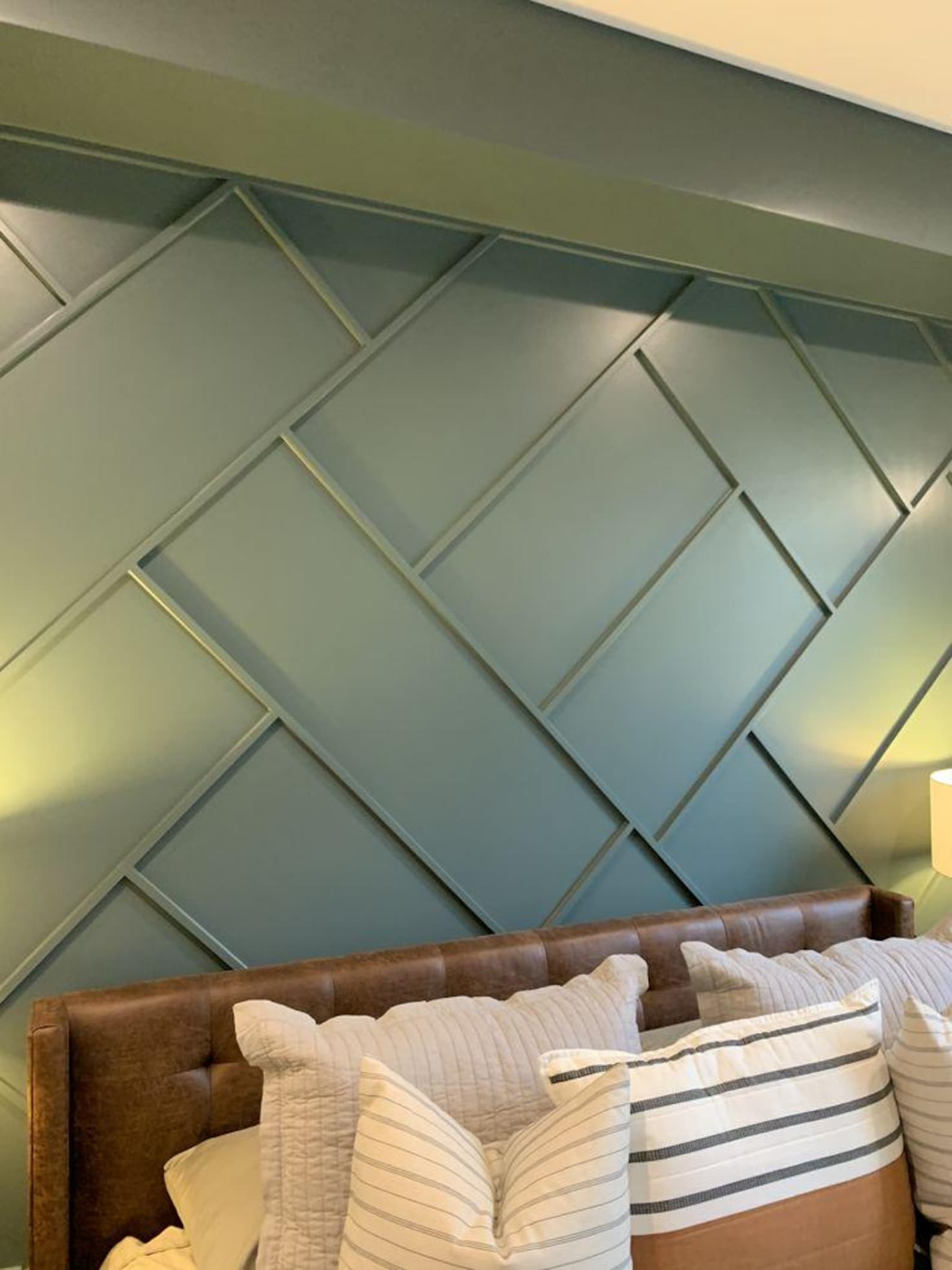 Custom Accent Wall Design Plans, Modern Trim Wall (digital Download) - Etsy