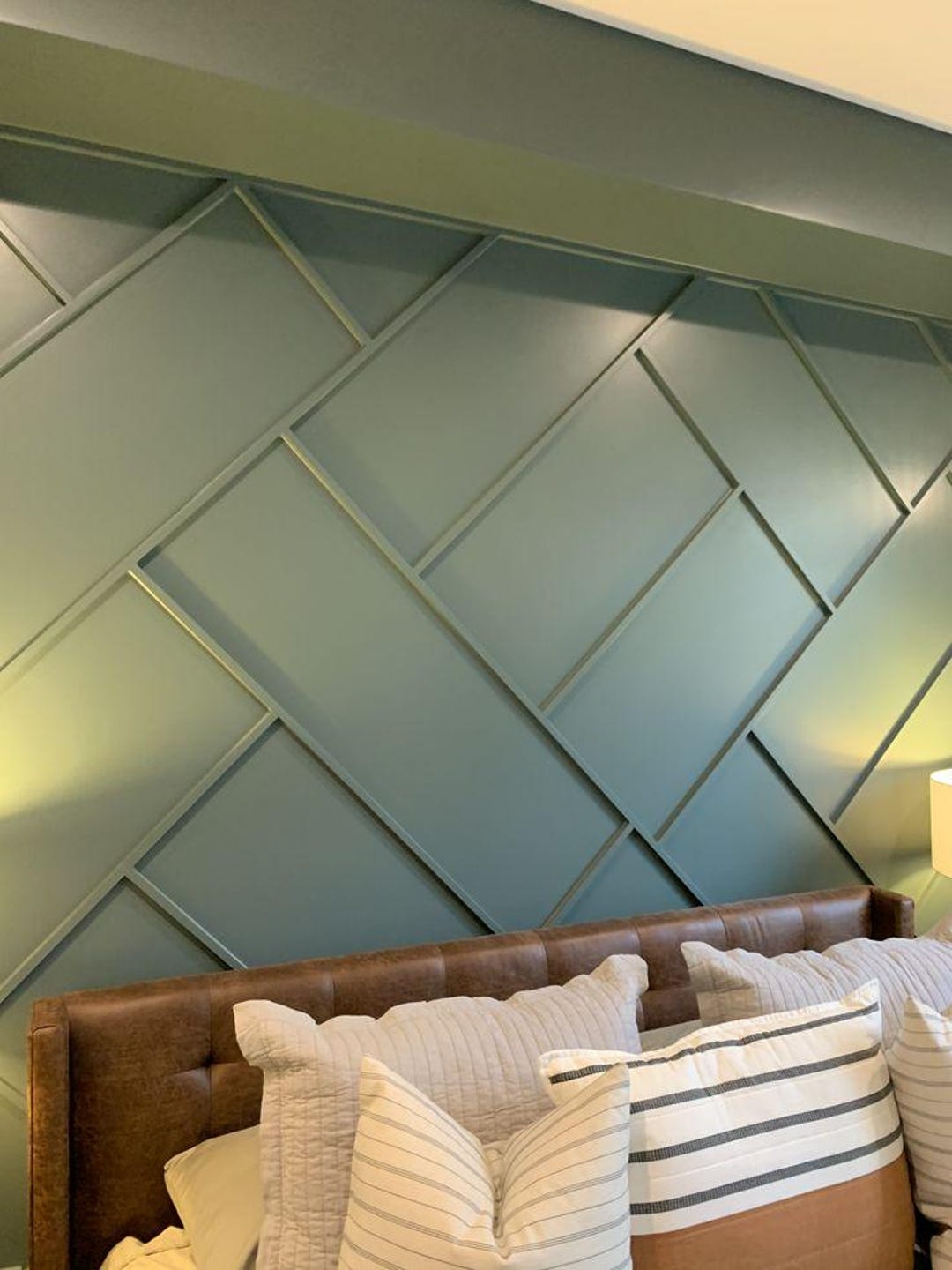Custom Accent Wall Design Plans, Blueprints & Cutting List (digital ...