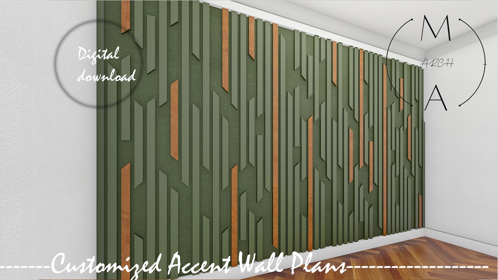 Customized Accent Wall Plans, Amazing Wall Design, Trim Wall Design ...