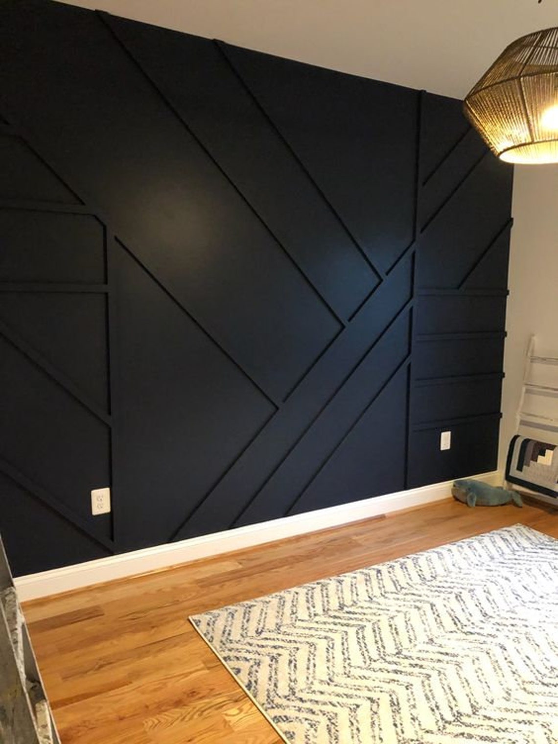 Customized Accent Wall Plans, Amazing Wall Design, Trim Wall Design ...