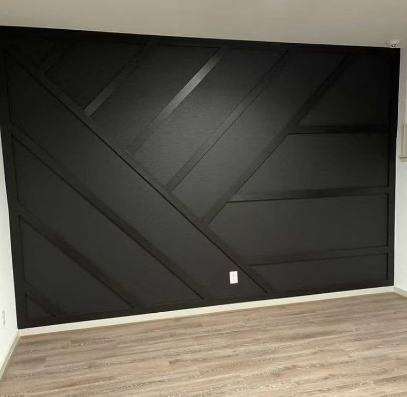 Customized Accent Wall Plans, Amazing Wall Design, Trim Wall Design ...