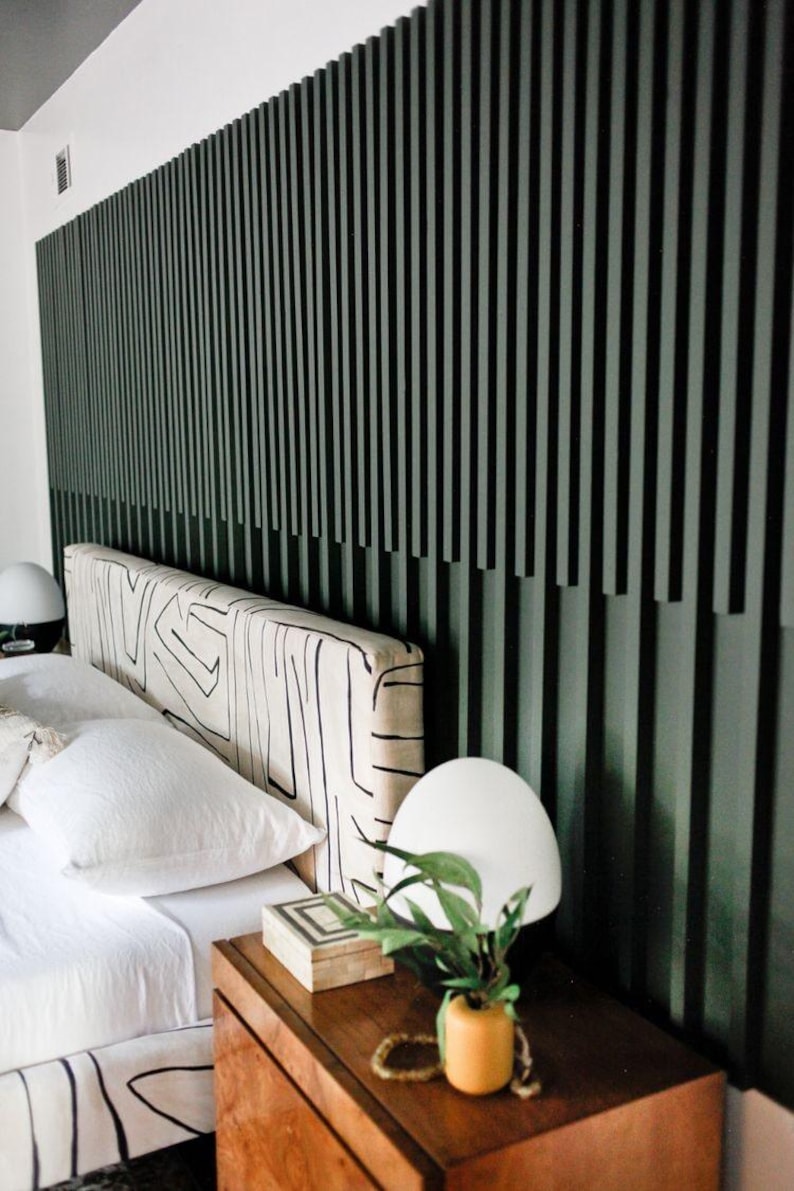 Modern Geometric Wall Panels - Custom Wall Decor - Etsy