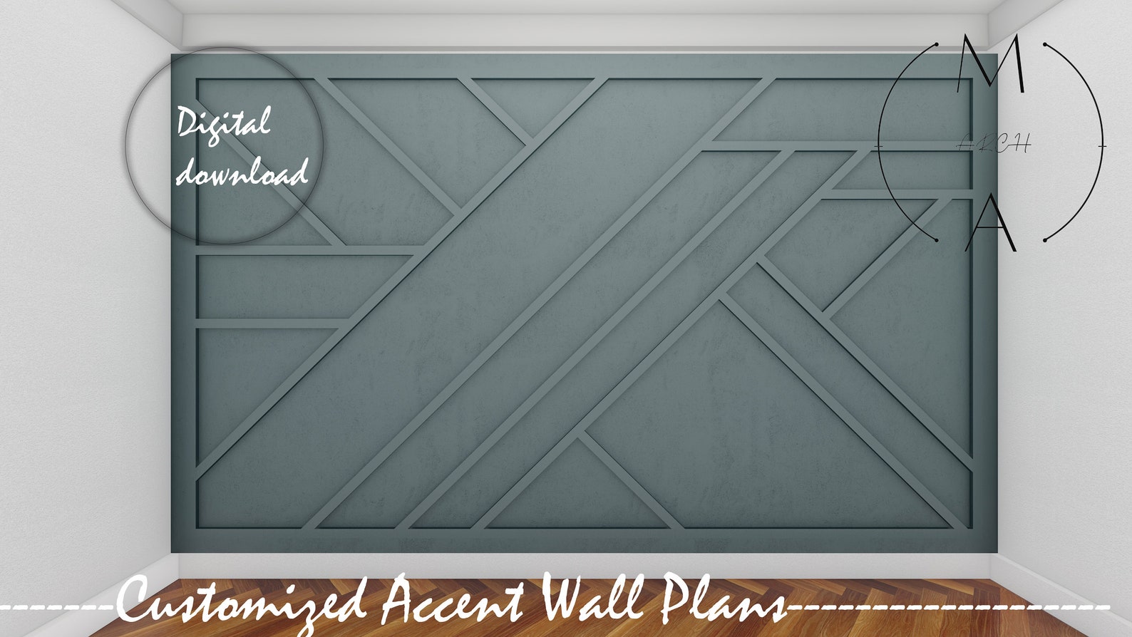 Customized Accent Wall Plans, Amazing Wall Design, Trim Wall Design ...