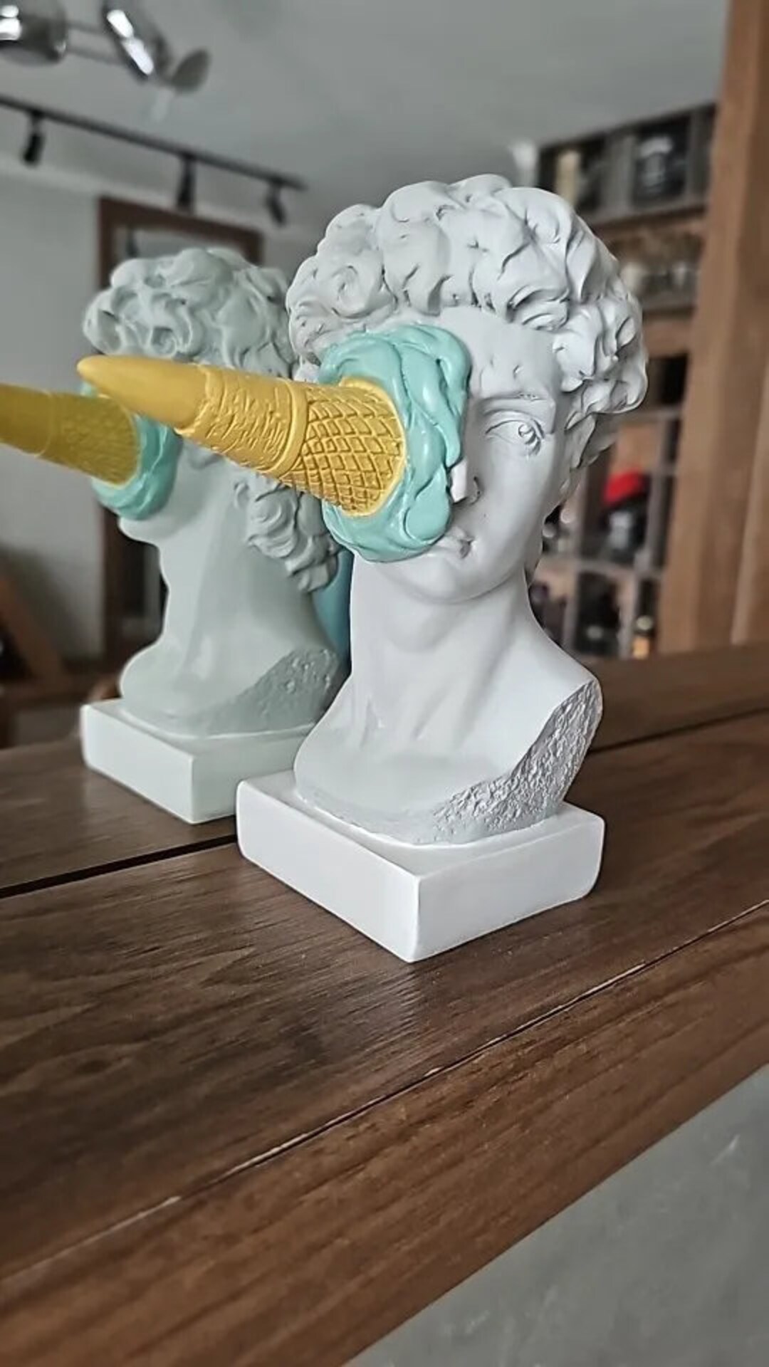 David Statue Nordic Figure Ornament, Modern Art Design, Decorative ...