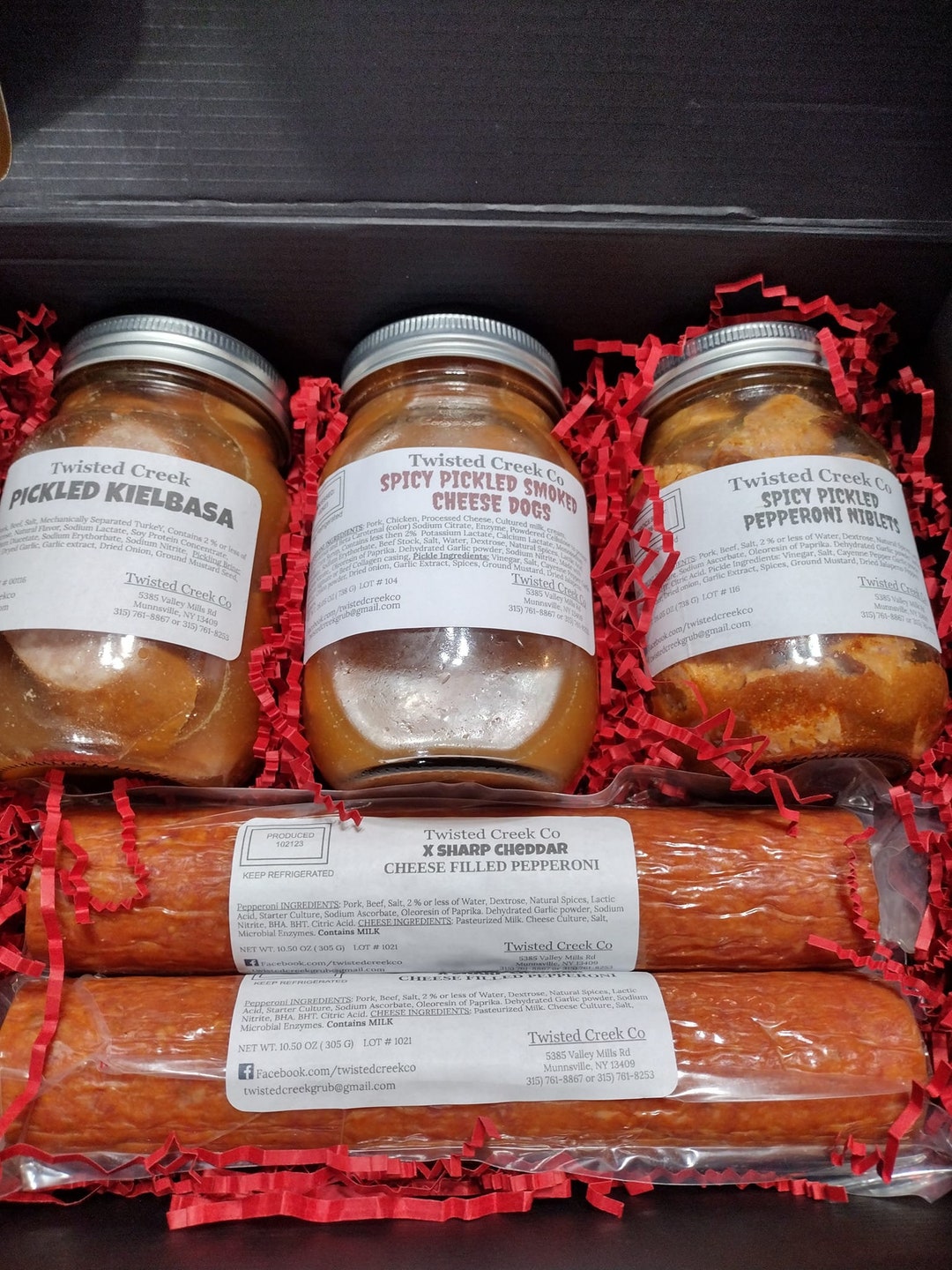 Cheese Filled Pepperoni, Pickled Meats, Ultimate Meat Gift Box, Meat ...