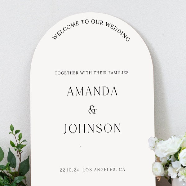 Rectangle Welcome Sign - Etsy