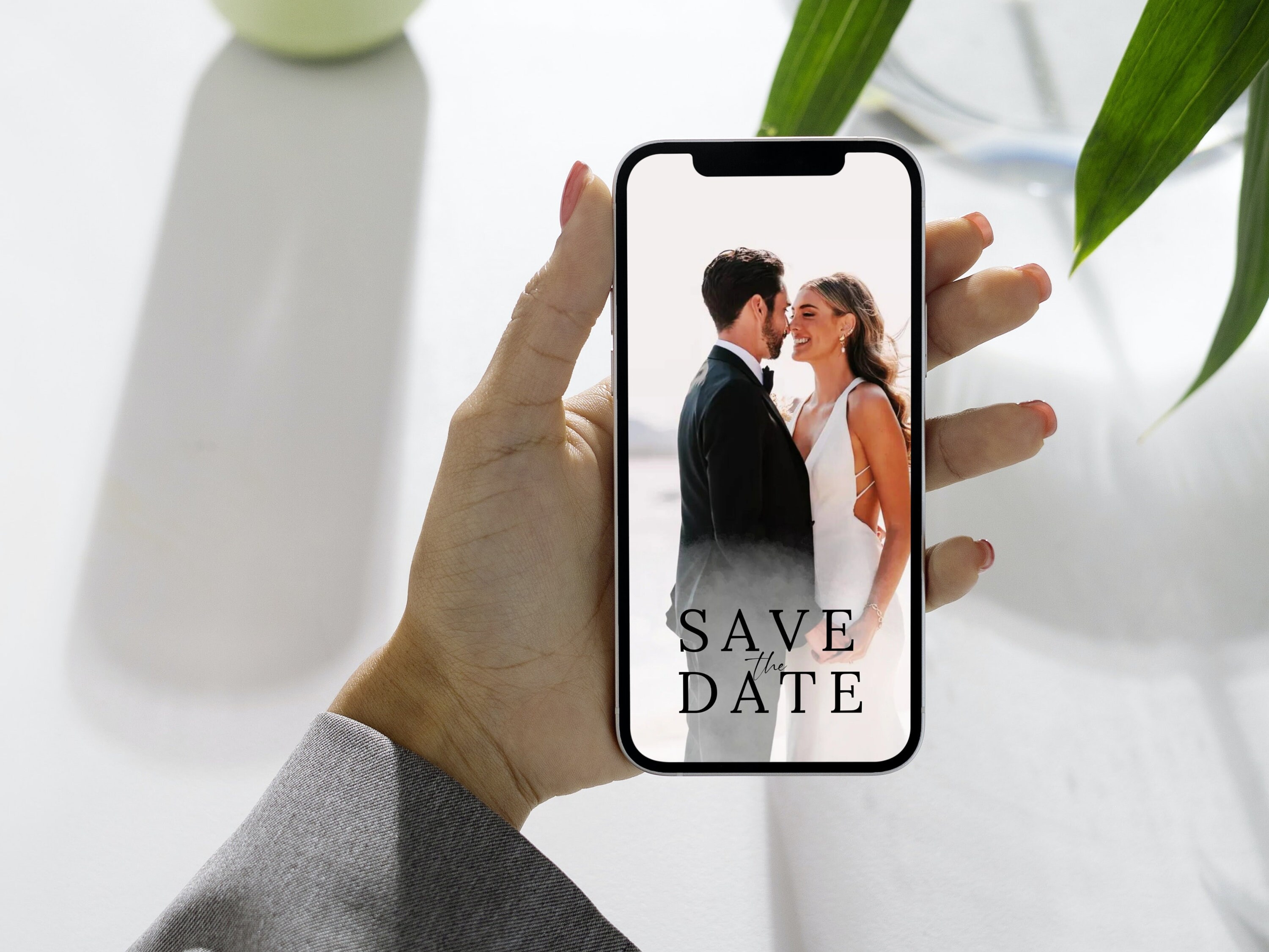 Wedding Video Save the Date Template, Animated Wedding Invitation ...