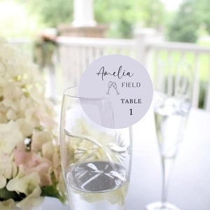 Drinks Topper Template, Wine Glass Tag Template, Printable Glass Topper ...