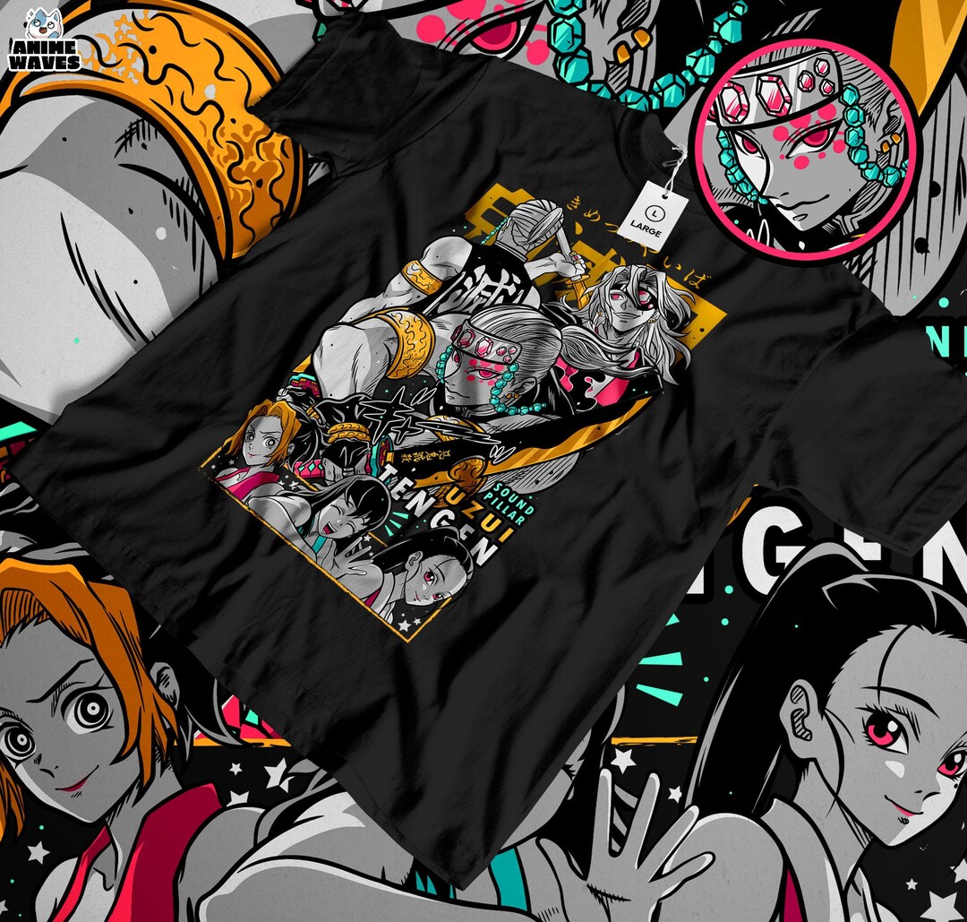 Sound Hashira Unisex T-shirt Anime Japanese Design, Taisho Era Fighter ...