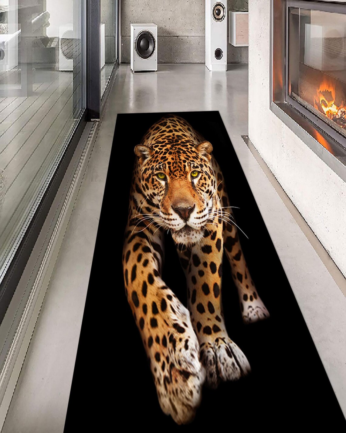Leopard Rug, Wildlife Rug, Wild Animal Rugs, Animal Rug, Custom Rug ...