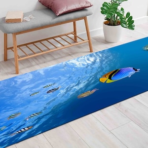 Office Rug, Bathroom Rug, 3D Printeds Rug, Housewarming Gift ...