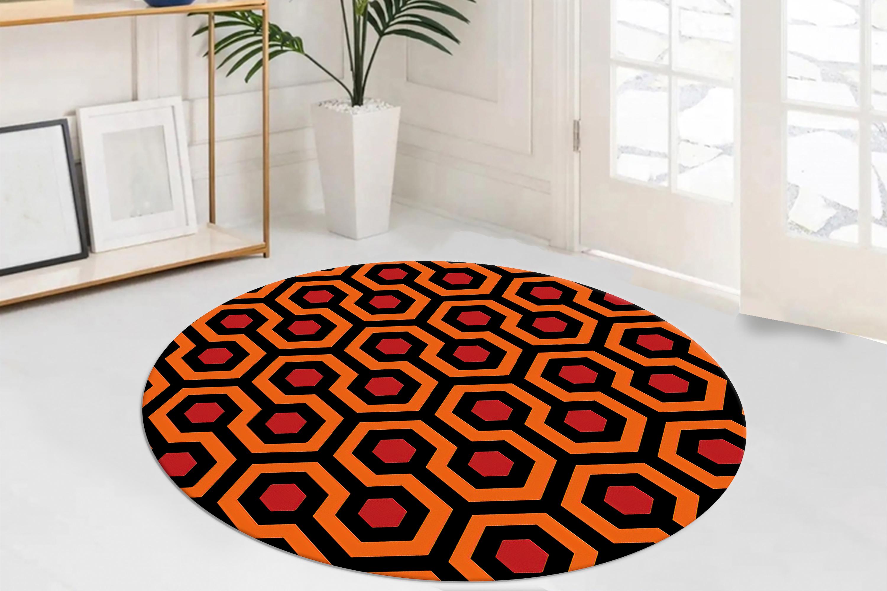 The Shining Rug, Hexagon Pattern Rug, Geometric Rugs, Modern Rugs, Non ...